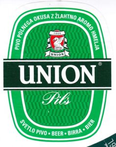 Drink Label: Union Pils (Pivovarna Union Ljubljana, SloveniaCol:SI-BEER ...