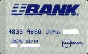 Bank Card: UBank (UBank, United States of AmericaCol:US-PL-0040