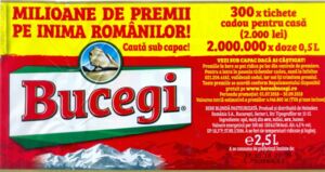 Drink Label: Bucegi (Heineken Romania S.A., RomaniaCol:RO-BEER-001397