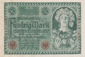 Banknote: 50 Mark (Germany(1920 Issue - Reichsbanknote, Republic ...