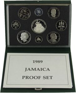 Coin: Various Dollars (Proof set 1989) (Jamaica) (1918~Today - Proof ...