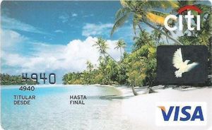 Bank Card: CITI playa (Citibank, SpainCol:ES-VI-0146.01
