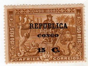 Stamp: Vasco da Gama - on Africa stamp (Portuguese Congo(Portuguese ...