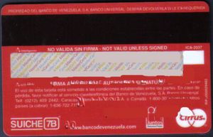 Bank Card: Banco de Venezuela - Grupo Santander (Banco De Venezuela ...
