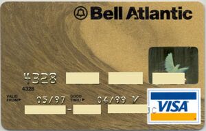 Bank Card: Bell Atlantic (First Omni Bank, United States of AmericaCol ...