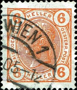 Stamp: Emperor Franz Joseph (Austria(Emperor Franz Joseph 1904) Mi:AT ...