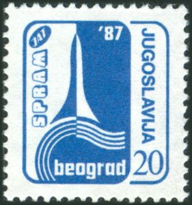 Stamp: Spram 1987 (Yugoslavia) Mi:YU Z147,Yt:YU 2123,Sg:YU 2415