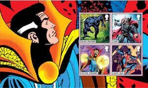 Stamp: Marvel Comics Prestige Booklet Pane 1 (United Kingdom of Great ...