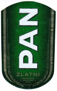 Drink Label: Pan Zlatni (Pivovara Koprivnica /Carlsberg Croatia ...