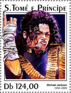 Stamp: Michael Jackson (1958-2009) (São Tomé and Príncipe(60th Birth ...