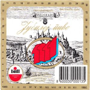 Drink Label: BIP 1111 pivo (BIP-Beogradska Industrija Piva, SerbiaCol ...
