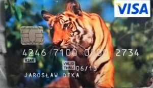 Bank Card: Tiger (ING Bank Śląski SA, PolandCol:PL-VI-0436.01