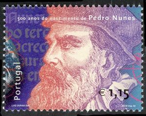 Selo: 500th Anniversary of the birth of Pedro Nunes (Portugal(500th Anniversary of the Birth of ...