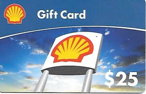 Gift Card: Logo sign blue 25$ (Shell, United States of America(Shell ...