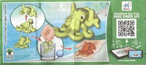Meal Toy: Octopus (Kinder Surprise, Europe(Kinder - Natoons - Color ...