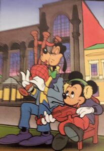 Pocket Calendar: Mickey Mouse and Goofy (Russia(Cartoons) Col:RUS-1997 ...