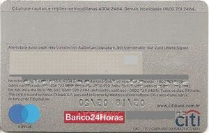 Bank Card: Cti (City, Brazil) Col:BR-MC-0093