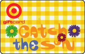Gift Card: Catch the Sun (Target, United States of America(Various ...