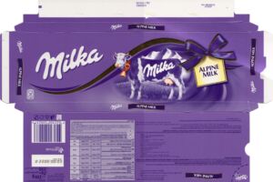 Chocolate Wrapper: Milka Alpine Milk (Kraft Foods Österreich ...