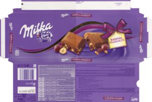 Chocolate Wrapper: Milka Raisins & Hazelnuts (Kraft Foods Österreich ...