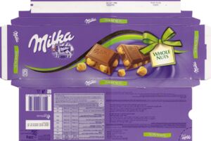 Chocolate Wrapper: Milka Whole Nuts (Kraft Foods Österreich, AustriaCol ...