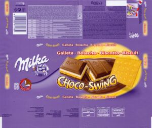 หุ้มห่อช็อคโกแลต: Milka Choco-Swing Biscuit (Kraft Foods Österreich ...