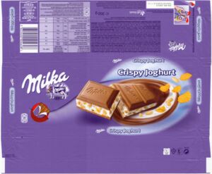 Chocolate Wrapper: Milka Crispy Joghurt (Kraft Foods Österreich ...