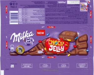 Schokoladen-Verpackung: Milka Choco Jelly (NEW) (Mondelez Österreich ...