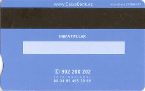 Bank Card: International Transfer (la Caixa - Caixa de Etv. y Pes. de ...