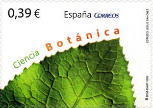 Stamp: Botany - Plant Leaf (Spain(Science 2009) Mi:ES 4383,Yt:ES 4088 ...