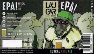 Drink Label: Epa (Laugar Brewery S.L., SpainCol:ES-BEER-000639
