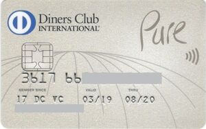 Tarjeta de Banco: Diners Club - Pure (Diners Club, República ChecaCol ...