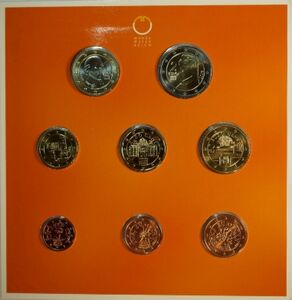 Moneda: Various Euro (Mint Set 2008 - New map of Europe) (Austria(2002 ...