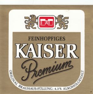 Drink Label: Kaiser Premium (Brau Union Österreich AG, AustriaCol:AT ...