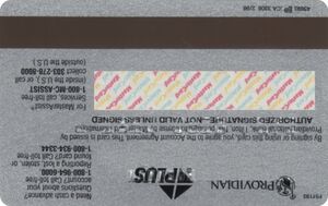 Bank Card: Providian Platinum MC (Providian National Bank (United ...