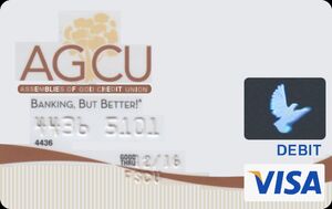 Bank Card: Assemblies of God CU (AGCU Visa Debit, United States of ...