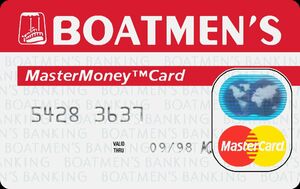 Bank Card: Boatmen's MasterMoney Card (Boatmen's Bank, United States of ...