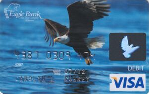 Bank Card: Eagle Debit Card (Eagle Bank of Missouri, United States of ...