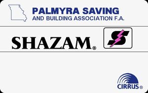 Bank Card: Shazam Card (Palmyra Savings, United States of AmericaCol:US ...