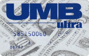 Bank Card: Ultra Card - White (UMB Bank, United States of AmericaCol:US ...