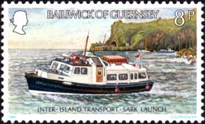Stamp: Sark Launch (Guernsey) (Inter Island Transport) Mi:GG 232,Sn:GG ...