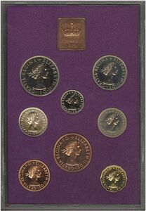Coin: Various Pounds (Proof set 1970) (United Kingdom of Great Britain ...