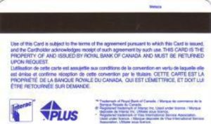 Bank Card: RBC Temporary (Royal Bank of Canada, CanadaCol:CA-PL-0002