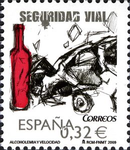 Stamp: Road Safety (Spain) (Road Safety) Mi:ES 4432,Yt:ES 4137,Sg:ES ...