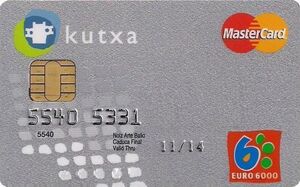 Bank Card: Kutxa (Kutxa - Caja Guipuzcoa San Sebastian, SpainCol:ES-MC ...