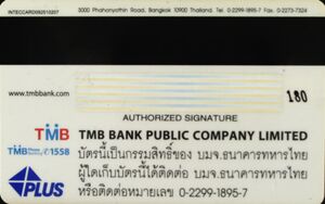 Bank Card: TMB - Buddy Card (TMB Bank Public Company Limited, Thailand ...