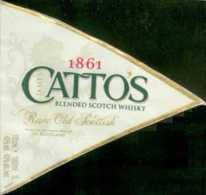 Drink Label: Catto's (James Catto & Co., ScotlandCol:SQ-WHISK-000059