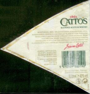 Drink Label: Catto's (James Catto & Co., ScotlandCol:SQ-WHISK-000059