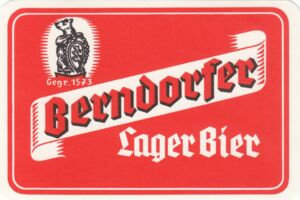 Drink Label: Berndorfer Lager Bier (Brauerei Franziska Gmachl Berndorf ...
