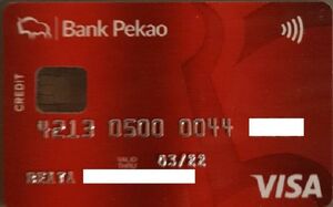 Bank Card: Bank Pekao (Bank Polska Kasa Opieki SA/Bank Pekao SA ...